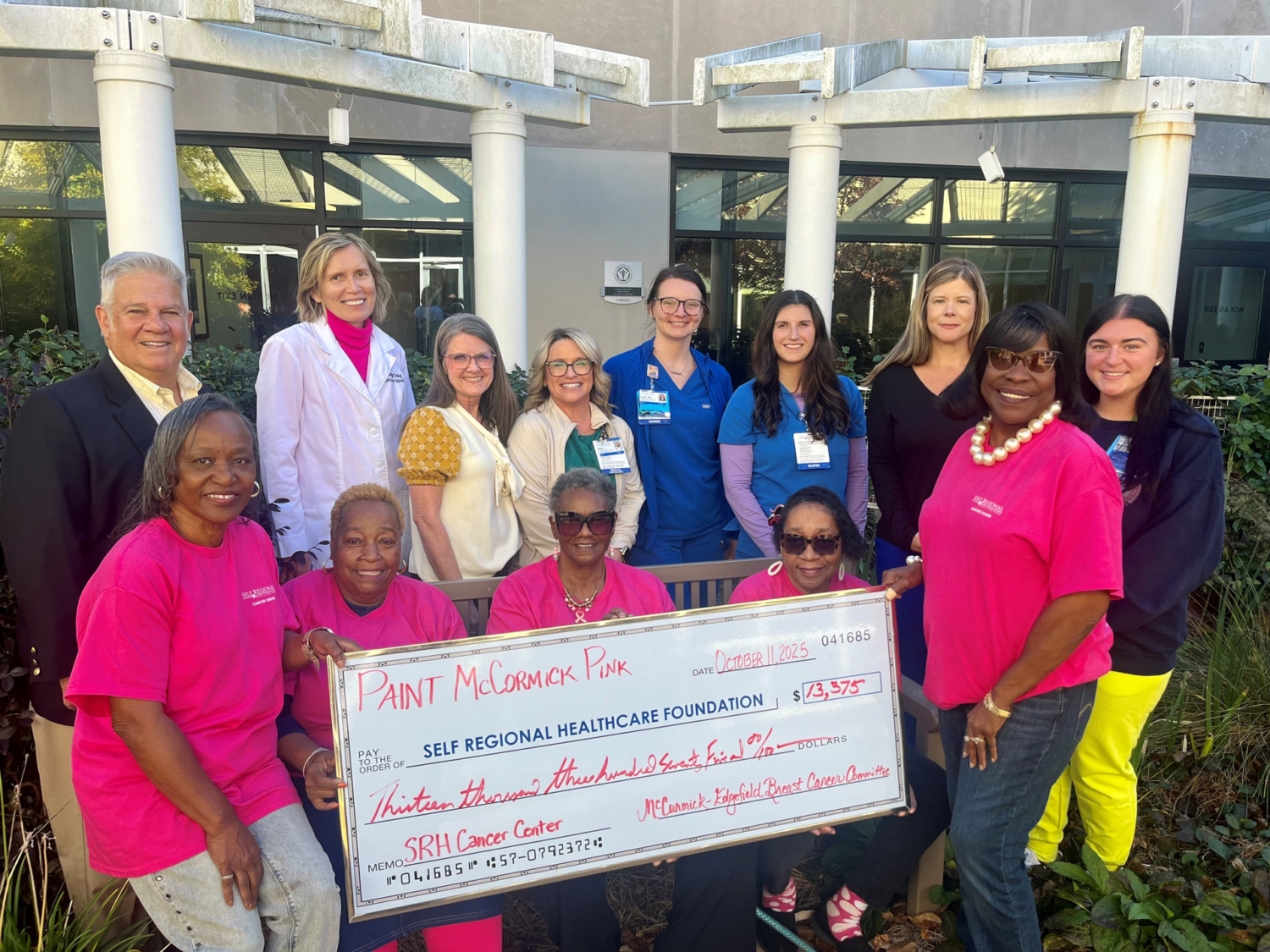 Paint McCormick Pink Breast Cancer Walk – Self Regional Healthcare ...